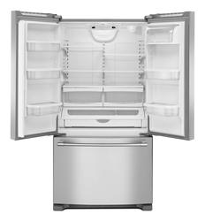Maytag® 22 cu. ft. Fingerprint Resistant Stainless Steel French Door ...