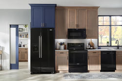 Maytag® 25 cu.ft. Black Side-by-Side Refrigerator at Menards®