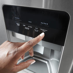 Maytag® 24.5 cu.ft. Fingerprint Resistant Stainless Steel Side-by-Side ...