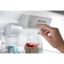 Maytag® 18.2 cu.ft. Fingerprint Resistant Stainless Steel Top-Freezer ...