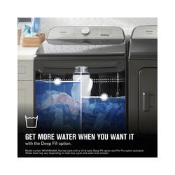 Maytag® 4.7 cu.ft. White Pet Pro Top Load Washer at Menards®