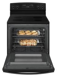 Amana® 30" 4.8 cu. ft. Black Electric Range (Smooth Top) at Menards®