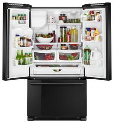 Maytag® 24.7 cu. ft. Black French Door Refrigerator at Menards®