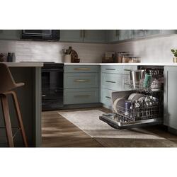 Whirlpool® 5-Cycle Black Built-In Dishwasher at Menards®