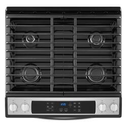 Whirlpool® 30" 5.0 cu.ft. Stainless Steel Slide-In Gas Range at Menards®