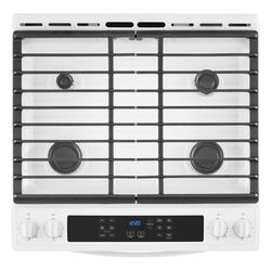 Whirlpool® 30" 5.0 cu.ft. White Slide-In Gas Range at Menards®