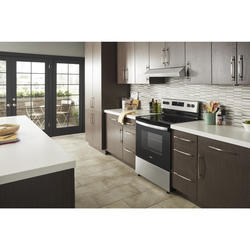 Whirlpool® 30" 5.3 cu.ft. Stainless Steel Electric Range (Smooth Top ...