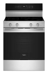 Whirlpool® 30" 5.3 cu. ft. Fingerprint Resistant Stainless Steel ...