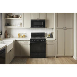 Whirlpool® 30" 5.1 cu. ft. Black Gas Range at Menards®