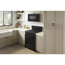 Whirlpool® 30" 5.1 cu. ft. Black Gas Range at Menards®