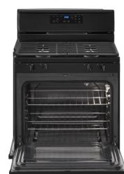 Whirlpool® 30" 5.0 cu. ft. Black Gas Range at Menards®