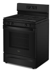 Whirlpool® 30" 5.3 cu.ft. Black Freestanding Gas Range at Menards®