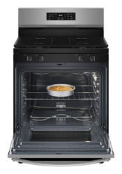 Whirlpool® 30" 5.3 cu.ft. Stainless Steel Freestanding Gas Range at ...