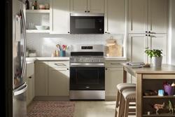 Whirlpool® 30" 5.0 cu. ft. Stainless Steel Freestanding Gas Range at ...