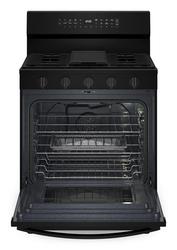 Whirlpool® 30" 5.0 cu. ft. Black Freestanding Gas Range with High Speed ...