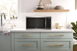 Whirlpool® 1 cu. ft. Stainless Steel Countertop Microwave with ...