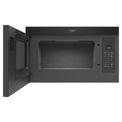 Whirlpool® 1.1 cu.ft. Black Over-the-Range Flush Mount Built-In ...