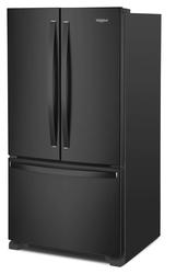 Whirlpool® 20 cu ft Black French Door Refrigerator at Menards®