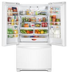 Whirlpool® 33" 22 cu. ft. White French Door Refrigerator at Menards®