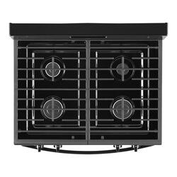 Whirlpool® 30" 5.0 cu.ft. Black Gas Range at Menards®