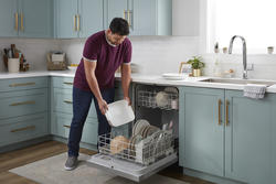Whirlpool® Stainless Steel 4-Cycle Built-In Dishwasher at Menards®