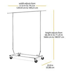 Whitmor® Chrome Clothing Rack at Menards®