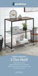 Whitmor® 3-Tier Modern Industrial Rolling Storage Rack at Menards®