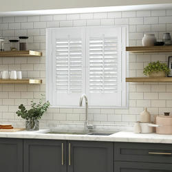 Faux Wood Classic Shutters - 23" W x 24" L at Menards®
