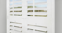 Faux Wood Manorial Shutters - 39" W x 60" L at Menards®