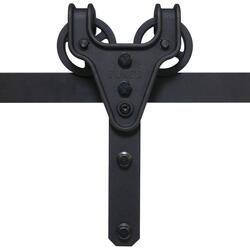 Forge® 78-1/2" Gavel Barn Door Hardware Kit at Menards®