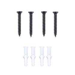 Forge® Iron Black Sliding Barn Door Wall-Mounted Floor Guide at Menards®