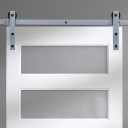 Forge® Designer Series 80" Gray Straight Strap 1-Piece Rail Sliding ...