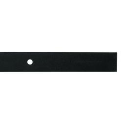 Forge® 48" Iron Black Sliding Barn Door Flat Rail at Menards®