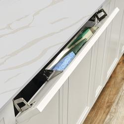 adapt.™ 14" Stainless Steel Tip-Out Tray Drawer Organizer at Menards®