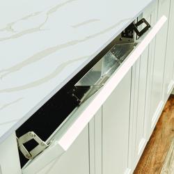 adapt.™ 11" Stainless Steel Tip-Out Tray Drawer Organizer at Menards®
