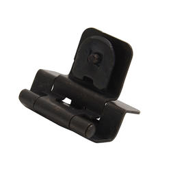 Mastercraft™ 3/8" Inset Black Iron Double Demountable Self-Closing ...