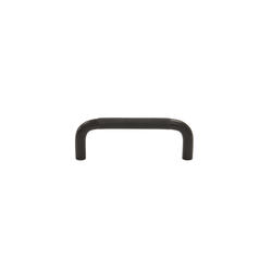 Mastercraft™ 3" (76mm) Center-to-Center Matte Black Cabinet Pull at ...
