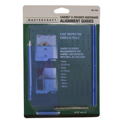 Mastercraft™ Cabinet Door & Drawer Mounting Template Kit at Menards®