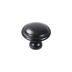 Mastercraft™ Matte Black Cabinet Knob at Menards®