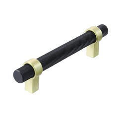 Mastercraft™ 3-3/4" (96mm) Center-to-Center Matte Gold/Matte Black ...