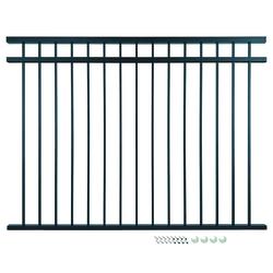 Williams Aluminum Fencing™ 54" x 6' Pro Series Black Aluminum Fence ...