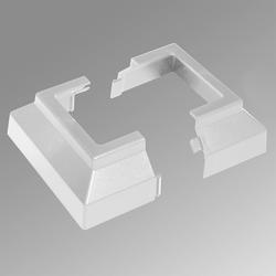 Williams Railing 3" x 3" White Vinyl Base Plate Trim Ring at Menards®