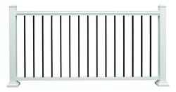 Williams 36" x 6' Piano Preassembled Powder-Coated Aluminum Railing ...