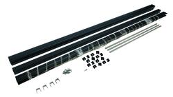 Williams 36" x 6' Black Preassembled Vertical Cable Stair Aluminum ...