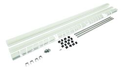 Williams 36" x 6' White Preassembled Vertical Cable Stair Aluminum ...