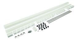 Williams 36" x 6' White Preassembled Vertical Cable Railing Panel at ...