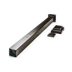 Williams Aluminum Railing 3" x 36" Bronze Cable 90 Degree Corner Deck ...