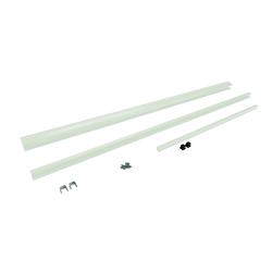 Williams Aluminum Railing 8' White Cable Level Rail Top Rail at Menards®