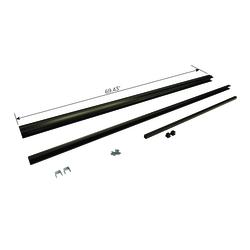 Williams Aluminum Railing 6' Bronze Cable Level Rail Top Rail at Menards®