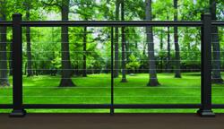 Williams Powder Coated Aluminum Bronze 6' Cable Level Rail Full Frame ...